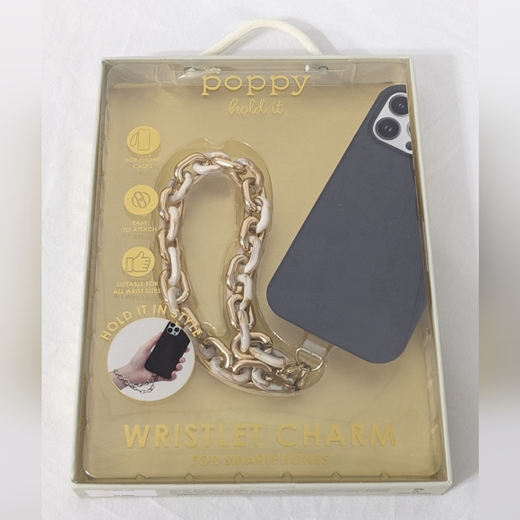 Xo Poppy | Accessories | New Xo Poppy Wristlet Charm For Smartphones ...